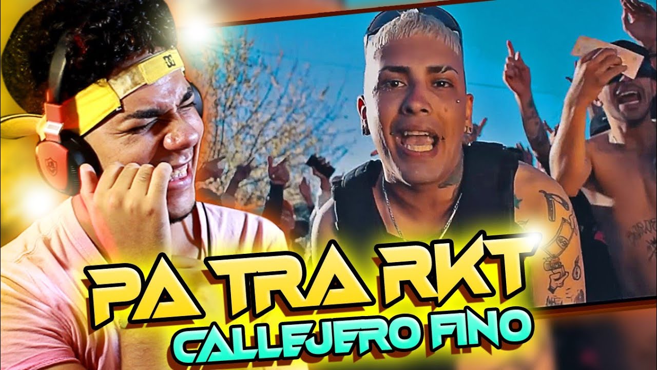 CALLEJERO FINO - 🇦🇷PA TRA RKT🇦🇷 ft Pusho Dj [ Reacción / Opinión ...