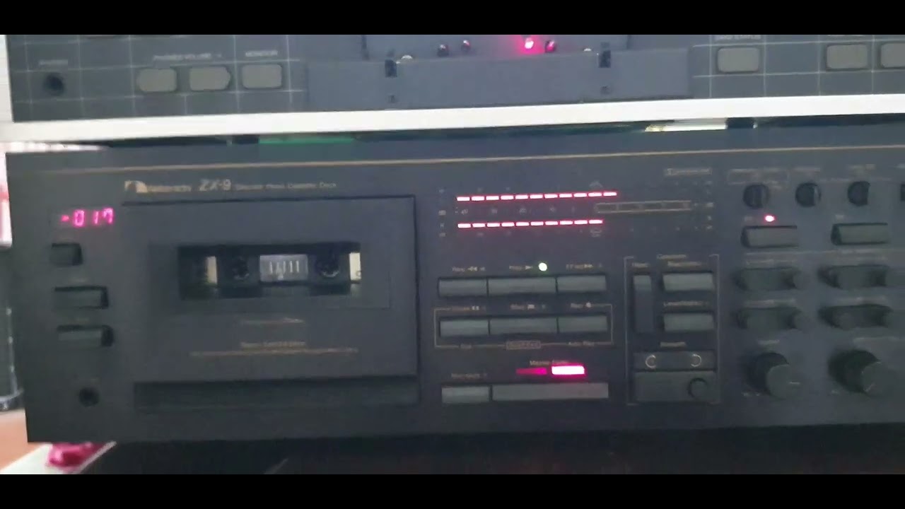 nakamichi ZX9 playback with TDK SA90 silver tape - YouTube