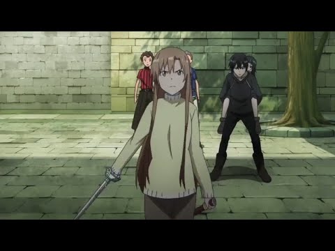 Asuna scares the Aincrad Liberation Force soldiers #asunayuuki #swordartonline