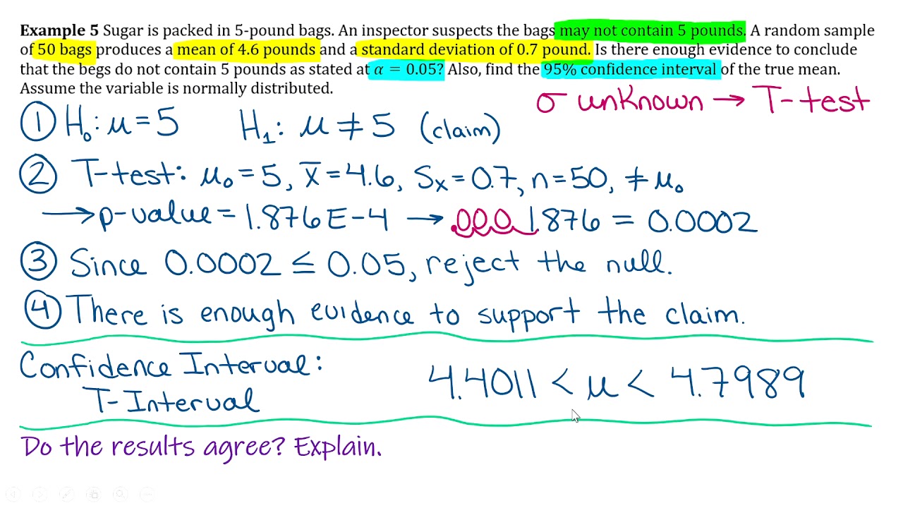 Statistical Methods (STA 2023) - Section 8.6 - Comparing Hypothesis ...