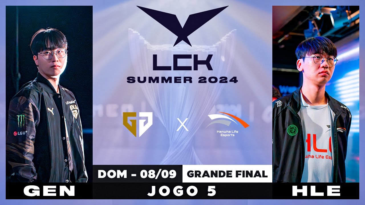 GENG x HLE | Jogo 5 - MD5 | Grande Final LCK Summer 2024 | IDL - YouTube