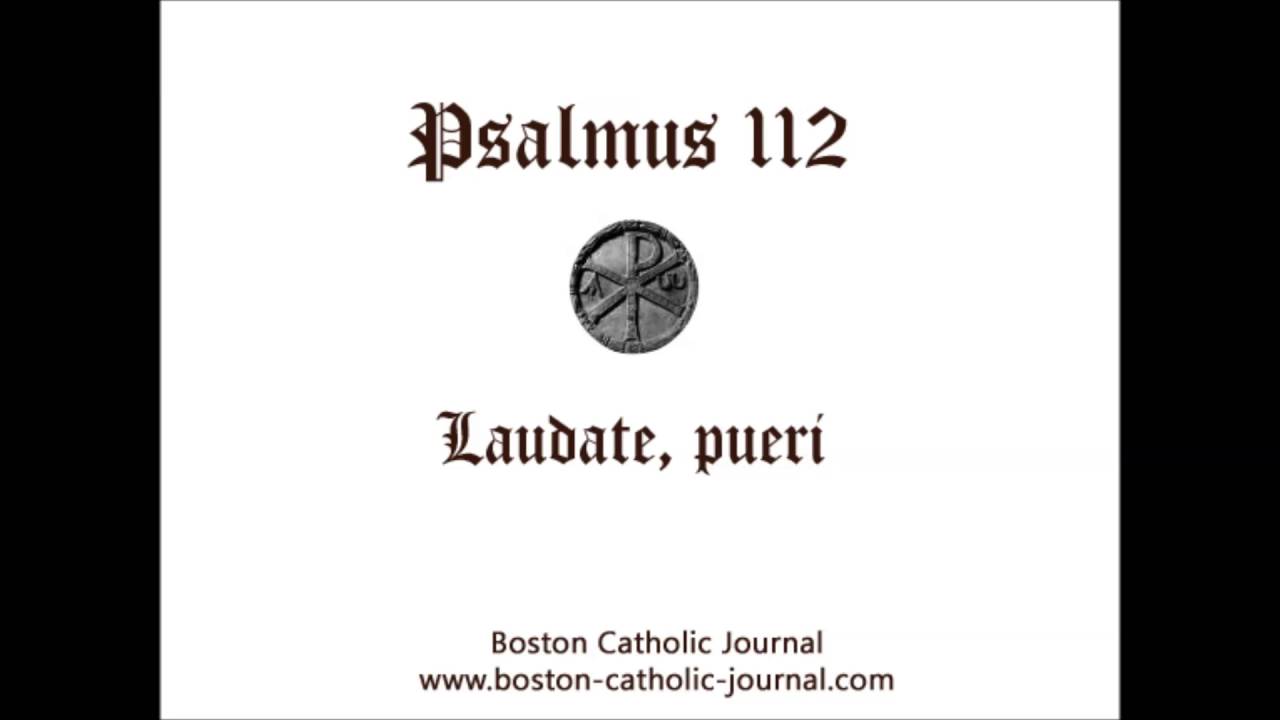 Psalm 112 In Latin YouTube psalm-112-in-latin-youtube