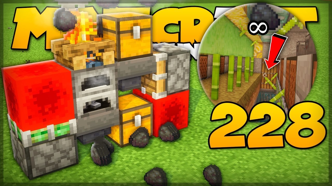 FORNO COM COMBUSTÍVEL 'CARVÃO' INFINITO! // Meu Mundo #228 // Minecraft - YouTube