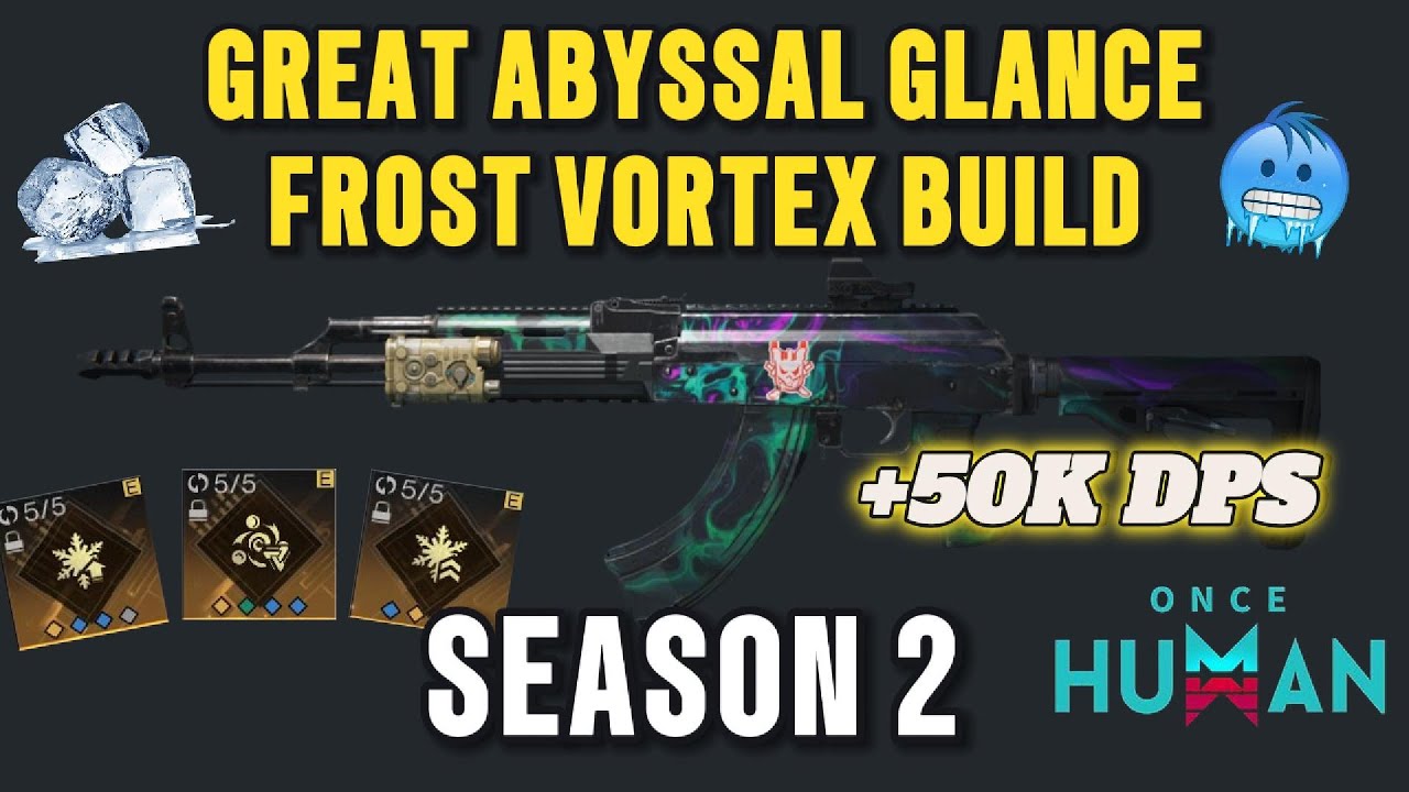 GREAT ABYSSAL GLANCE FROST VORTEX Build - Once Human (Season 2) - YouTube