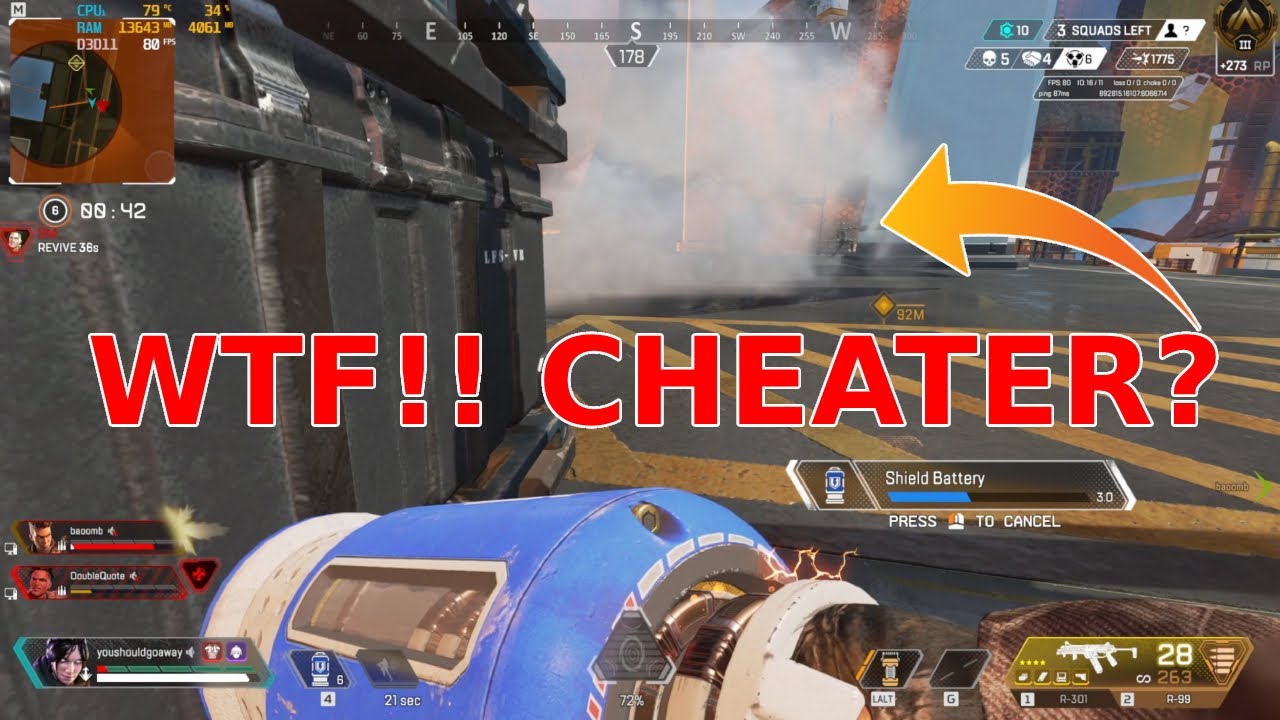 Unlock 2500 damage CLUTCH ENDING 2 squad vs me - Season 16 Apex Legends ...
