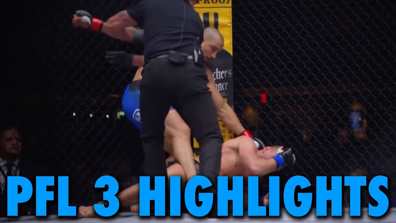 Video Highlights from 2023 PFL 3 at The Theater at Virgin Hotels - YouTube