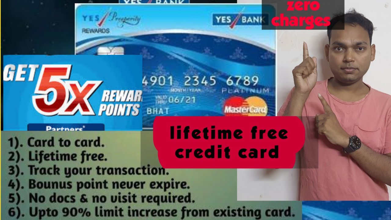YES PROSPERITY Rewards Credit Card - Earning quick reward points and ...