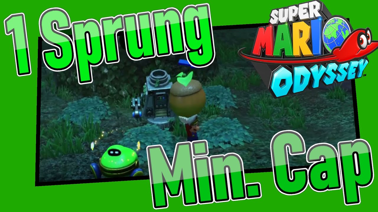 (Part 1) No Jump + Min. Cappy würfe | Super Mario Odyssey Challenge ...