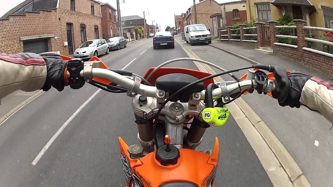 KTM 125 Exc SM / GoPro Hero 2 HD - YouTube