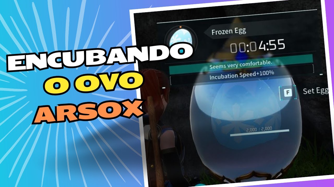 Palworld - Qual ovo que vai fazer a encubação do Arsox em Palword - YouTube