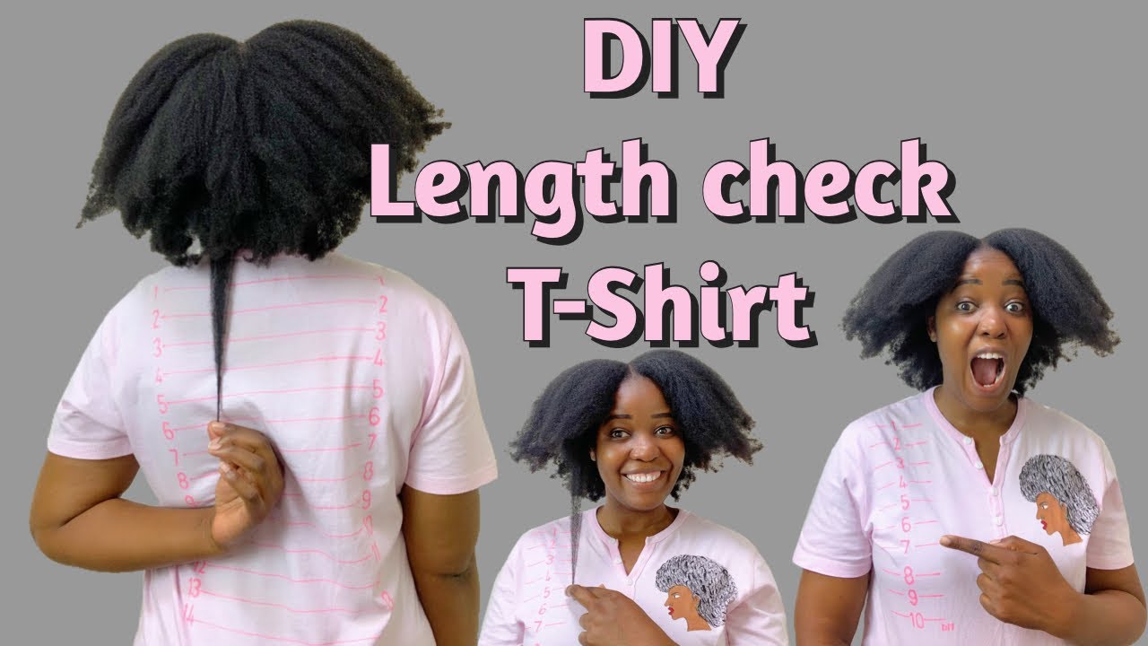 DIY Length Check T-Shirt - YouTube