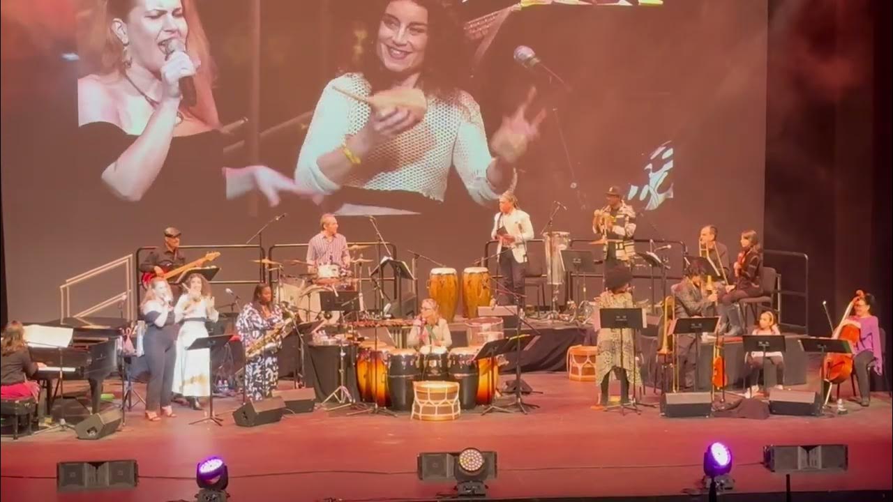 Annette A Aguilar & StringBeans Hostos 2024 w Women In Latin Jazz Festival - YouTube