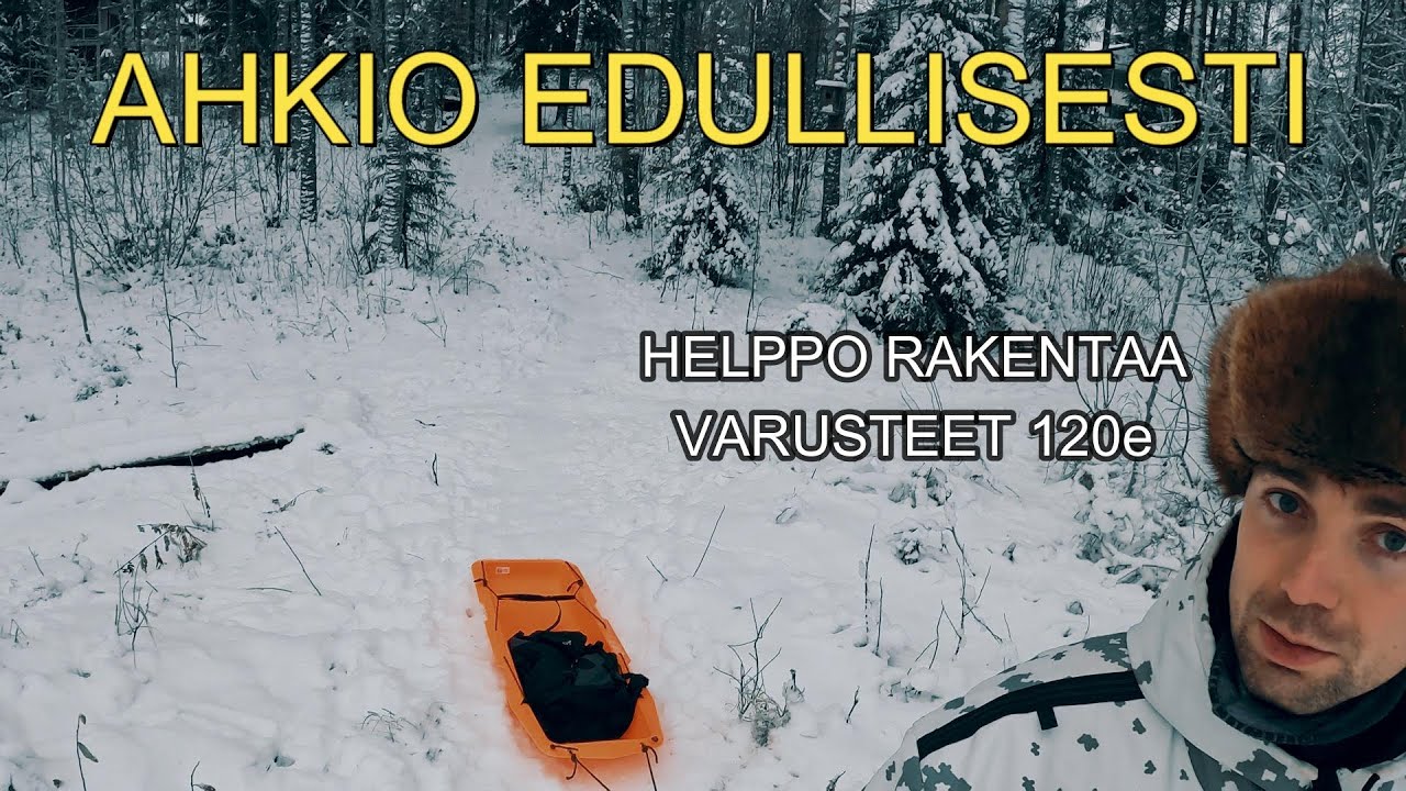 Ahkion Rakentelu - Edullisesti | Pikkuveljen Kanssa DIY Ahkio - YouTube