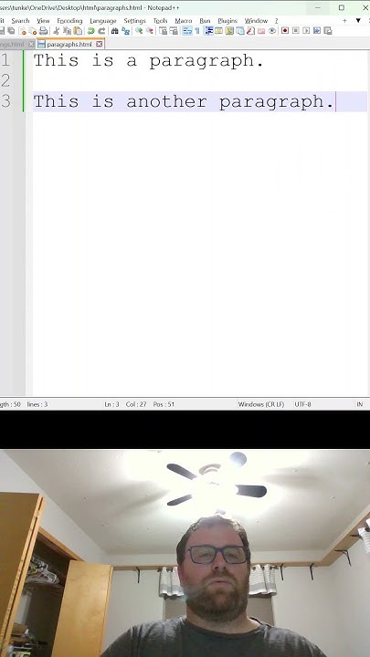How to Write Paragraphs in HTML! #paragraphs #htmltags #webdesign #html ...