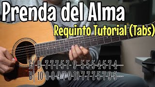 Prenda Del Alma - Requinto con TABS - Tutorial de Guitarra Acordes ...