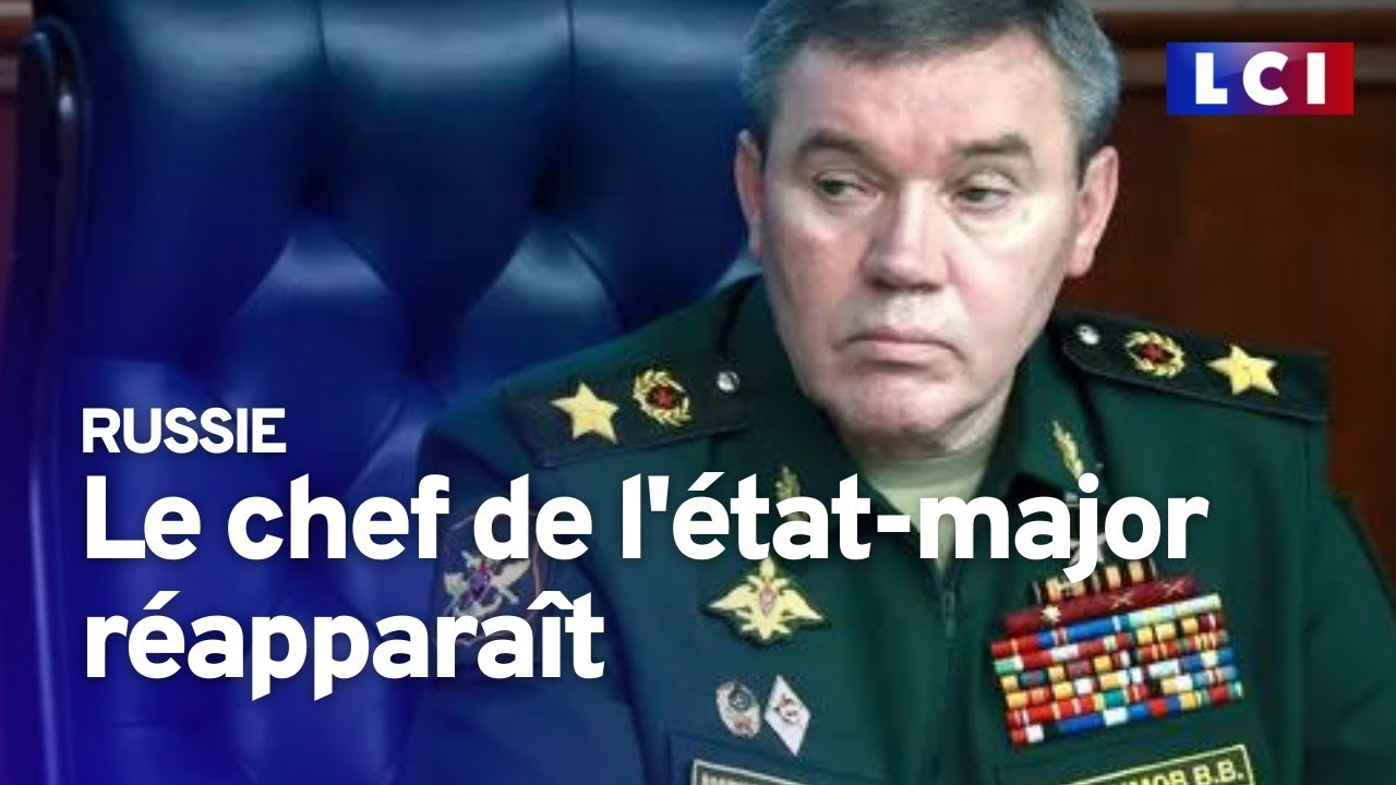 Le chef de l'état-major Valéri Guérassimov réapparaît après la ...