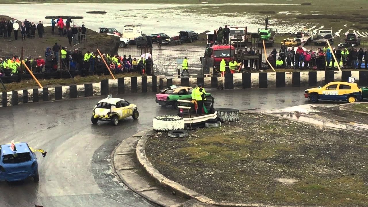 Warton Stock Car Club Midwinter Open 2015 Race One Part 2 - YouTube