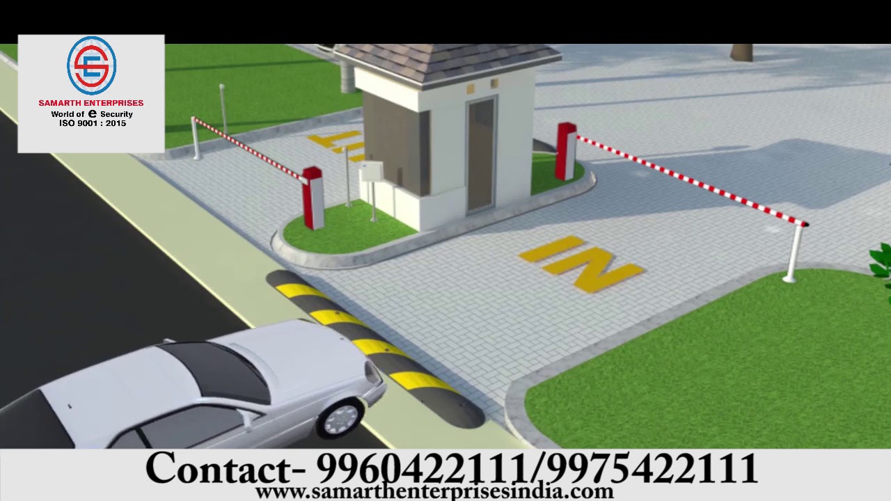 Boom Gate - Automated Parking Solution - YouTube