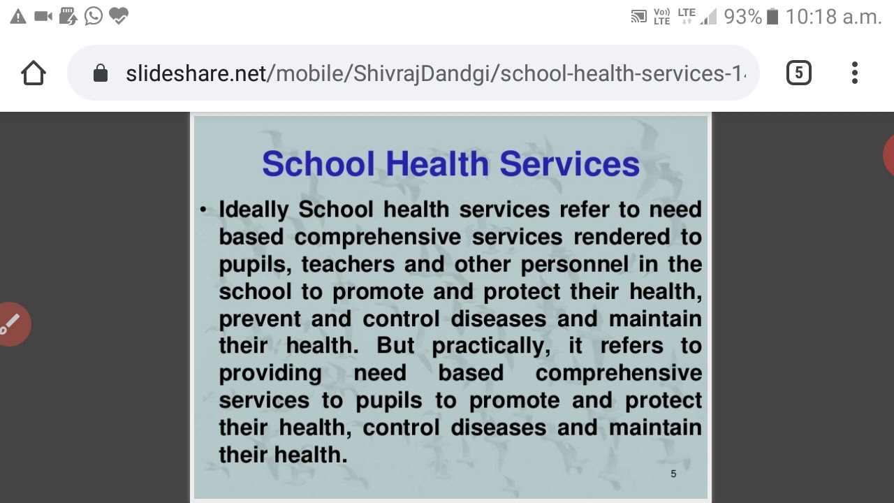 School health services - YouTube