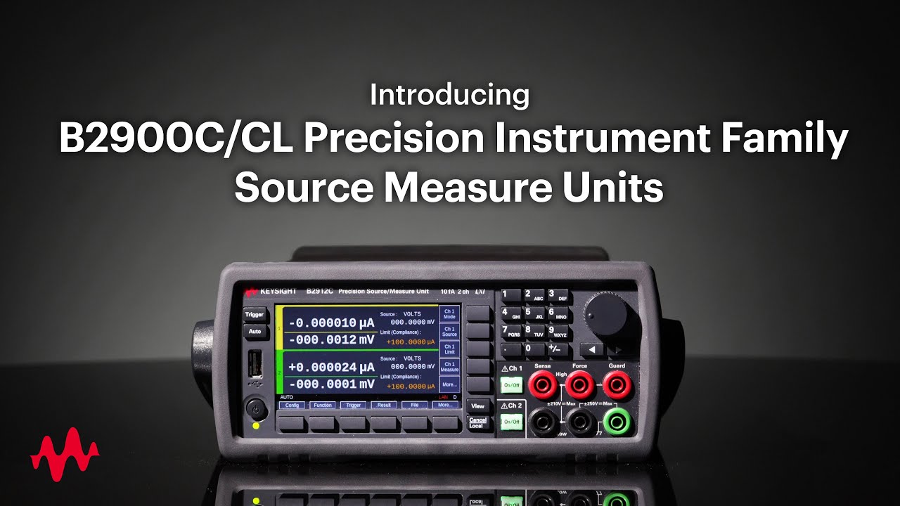 Introducing Keysight B2900C/CL Series Precision Source Measure Units ...