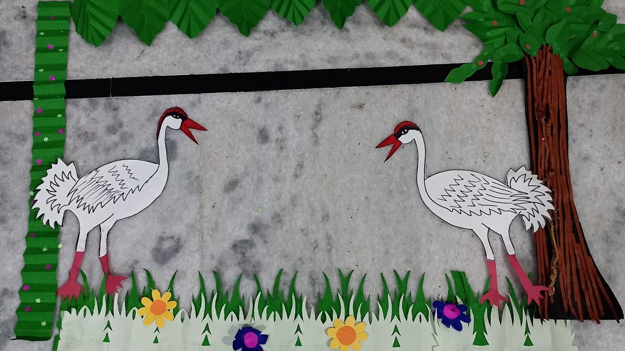 Display board border design idea#art #inovative - YouTube