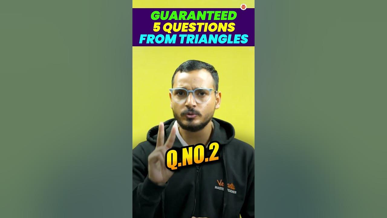 5 Guaranteed Questions from Triangles | Class 10 Maths | CBSE 2024 ...