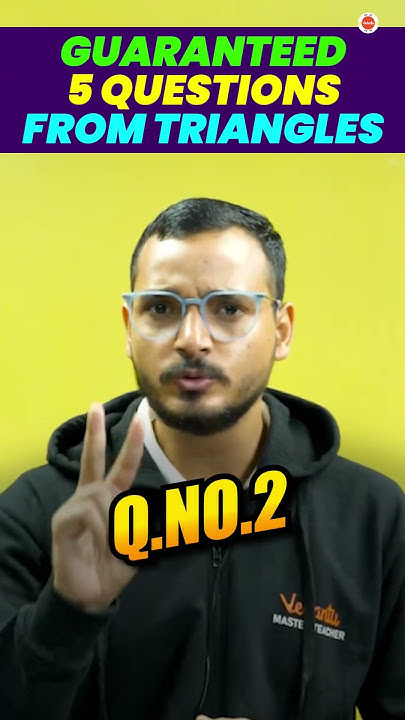 5 Guaranteed Questions from Triangles | Class 10 Maths | CBSE 2024 ...