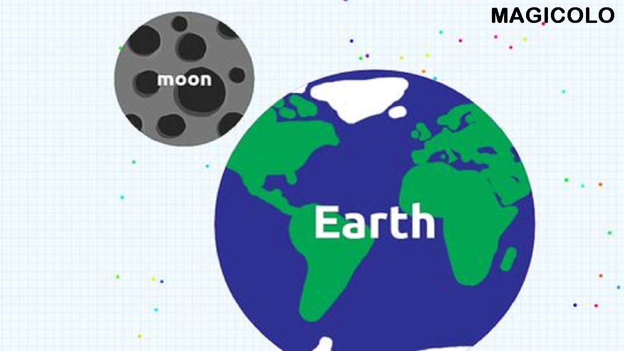 Agar.io GAMEPLAY with the Earth - MAGICOLO level 30 - YouTube