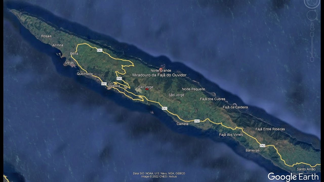 São Jorge Island Azores- Volcano-Seismic Activity - YouTube