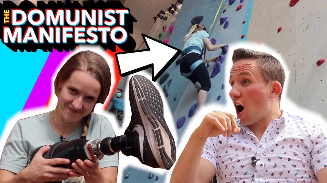 I WENT ROCK CLIMBING WITH FOOTLESS JO!!! | Pt 1 | Facing Fear - YouTube