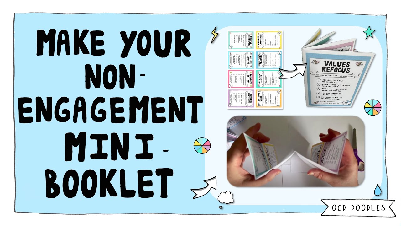 How to Make Your 40 Non-Engagement Responses Mini Booklet l Free OCD ...