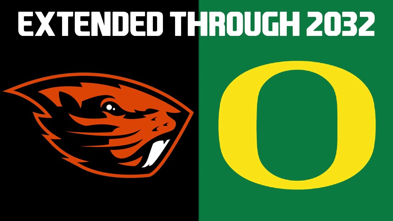 Oregon and Oregon State Rivalry Extended Through 2032 | Dirt & Sprague ...