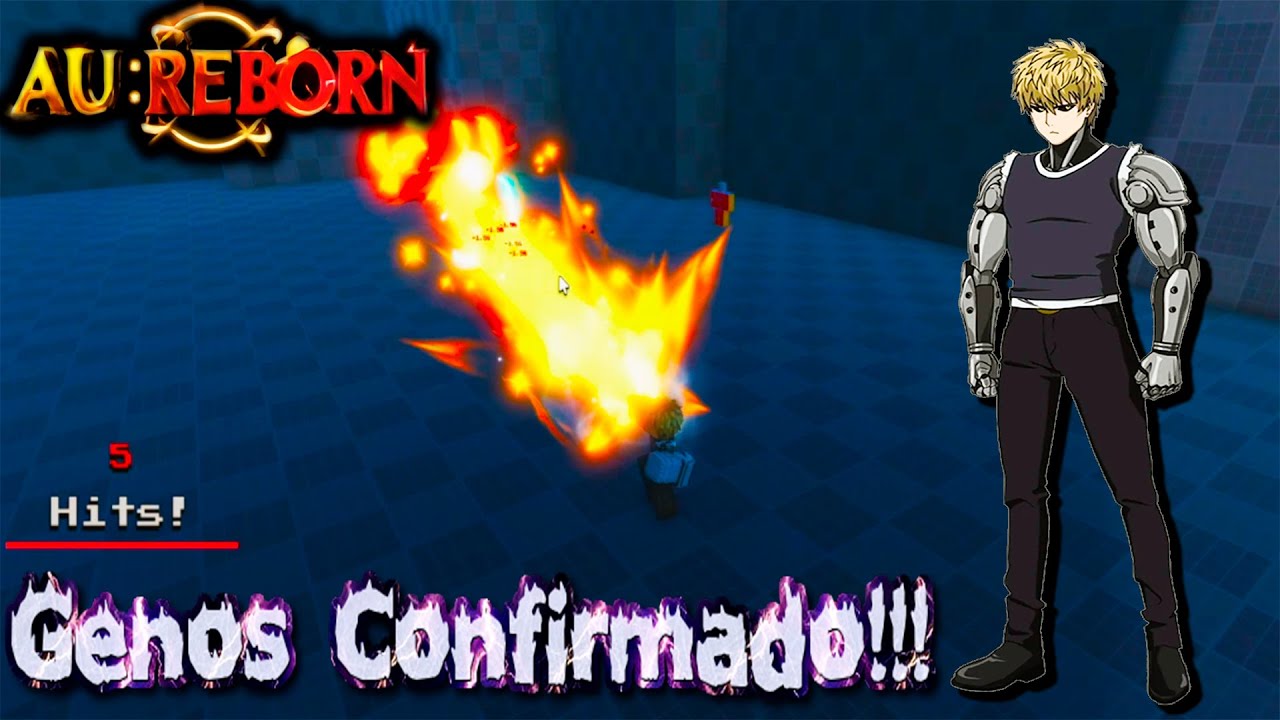 Genos no AU:Reborn !!! (Forte igual o Mestre👨‍🦲) - YouTube