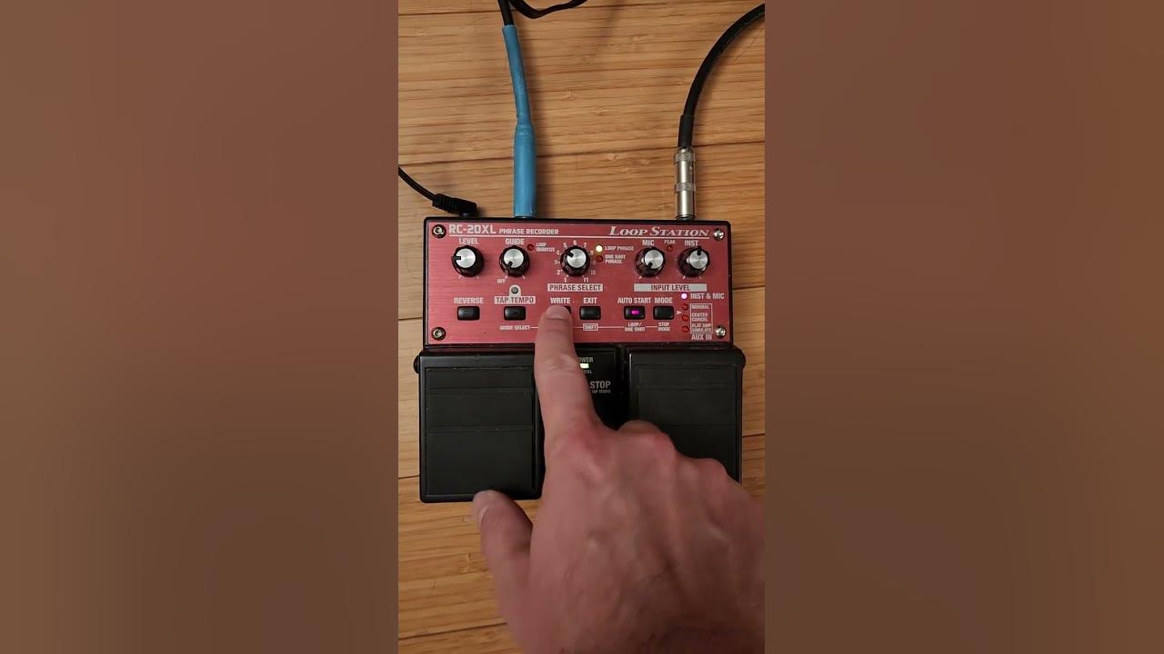 RC-20XL Phrase Recorder | Loop Station Tutorial with Auto-Start - YouTube