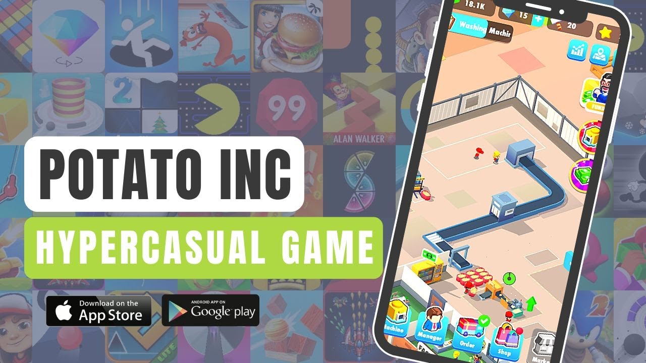 Potato Inc 🍠🥔🍟 Gameplay Walkthrough | Android, iOS | Game - YouTube