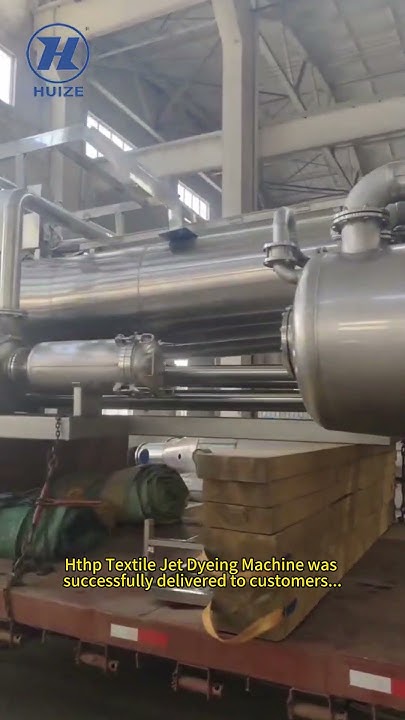 Hthp Textile Jet Dyeing Machine was successfully delivered to customers...#Dyeing Machine ...