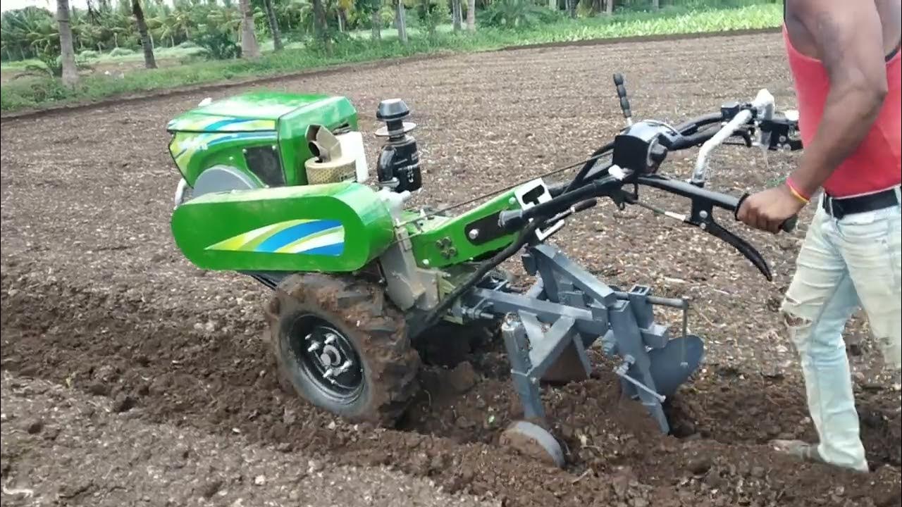 kirloskar Power Tiller 15 Hp | नांगर | less vibration 📳 | Mega T 15 HP - YouTube