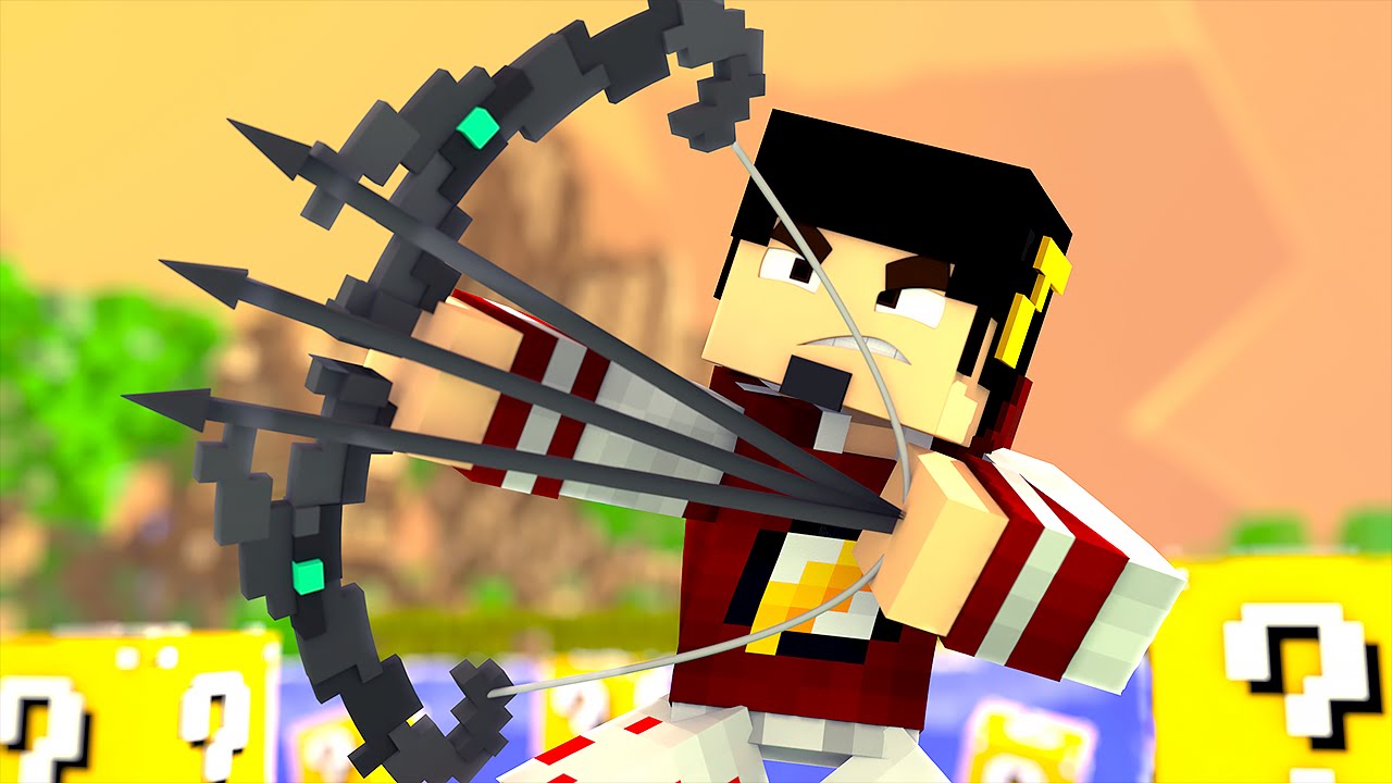 Minecraft: ESCADONA - TRI BOW ‹ AMENIC › - YouTube