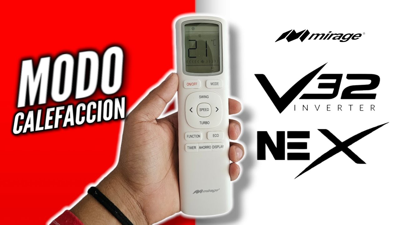 MODO CALEFACCION | Mirage V32 / Mirage NEX - YouTube