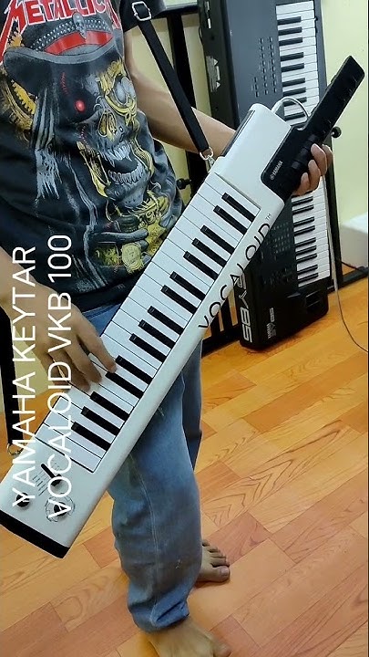 YAMAHA Keytar VKB-100 MODEL - YouTube