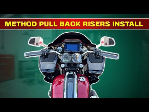 Arlen Ness method pullback risers for Harley Davidson Road Glide ...