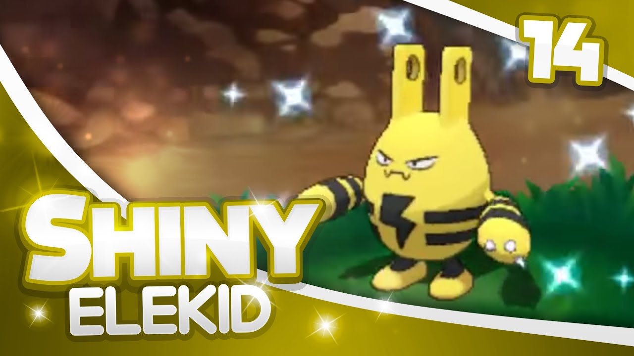 Pokemon [ORAS] Shiny Hunting - #14 - Chain of 229 SHINY ELEKID! - YouTube