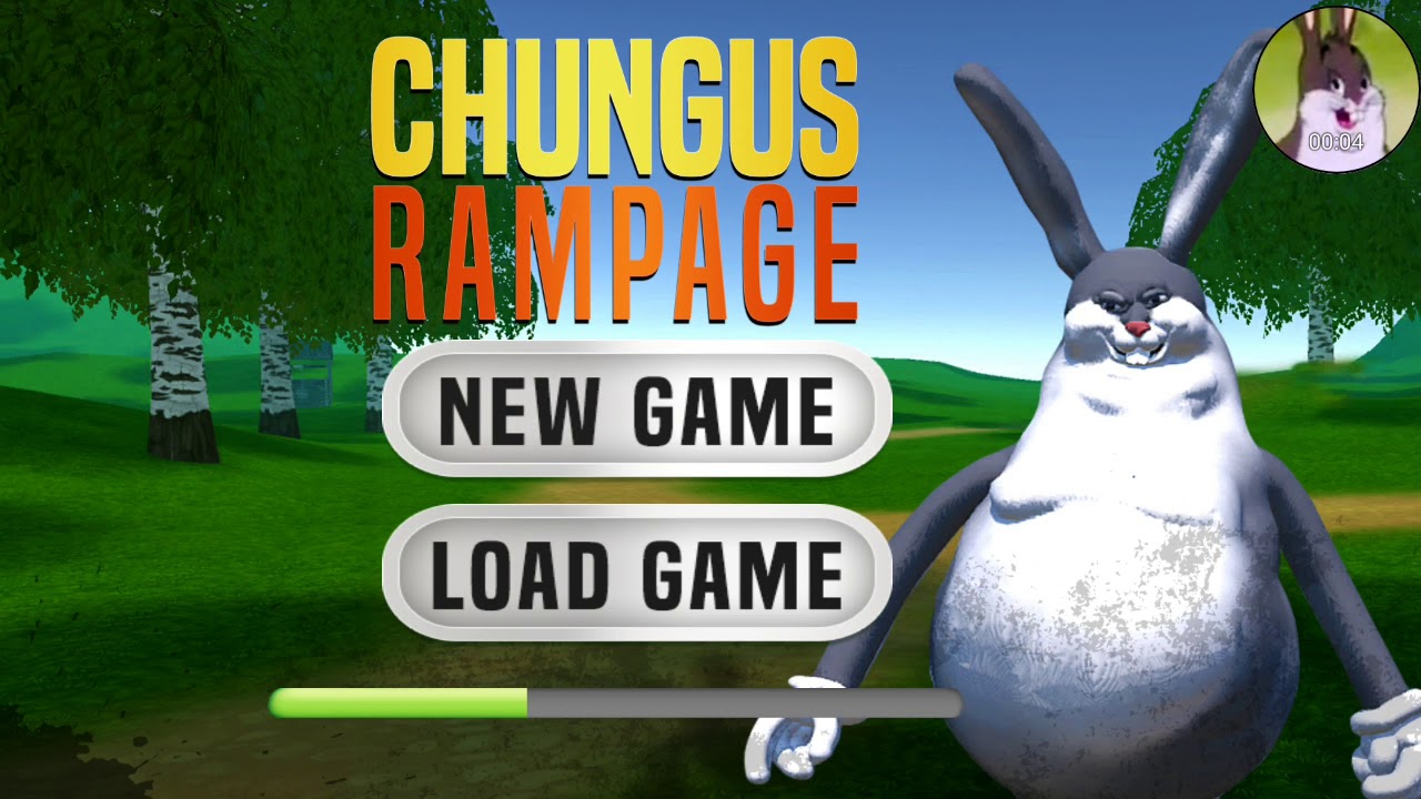 BIG CHUNGUS GAME PART 2!!! |CHUNGUS IN THE WOODS| - YouTube