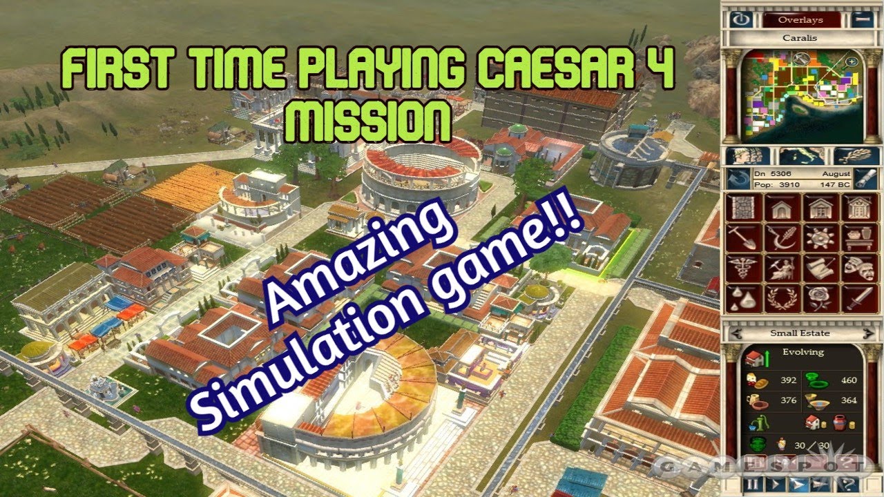 Caesar IV mission 1 Gameplay (First time playing this) - YouTube