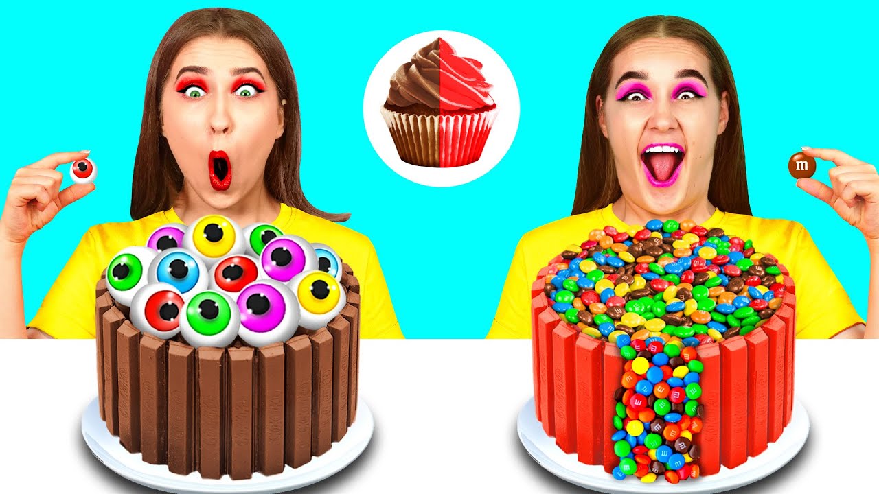 Cake Decorating Challenge | Crazy Challenge by HAHANOM - YouTube