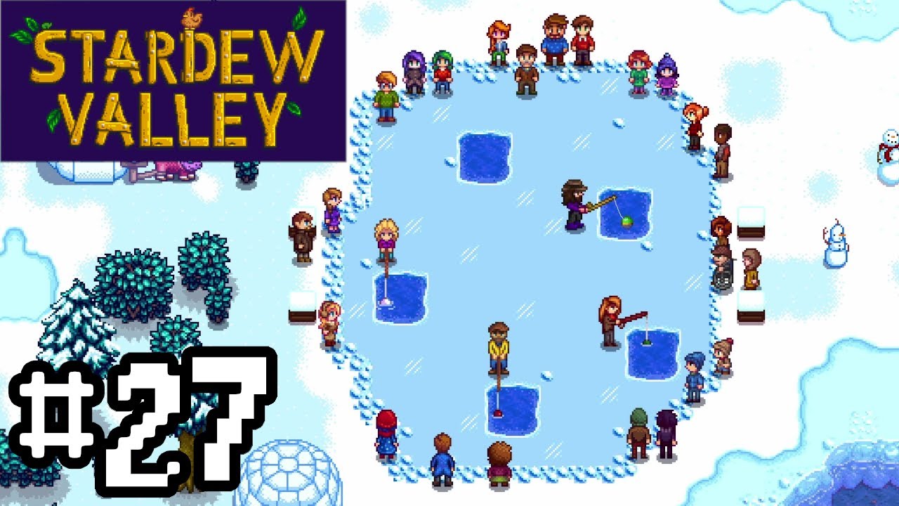 The Festival of Ice | Stardew Valley - Ep. 27 - YouTube