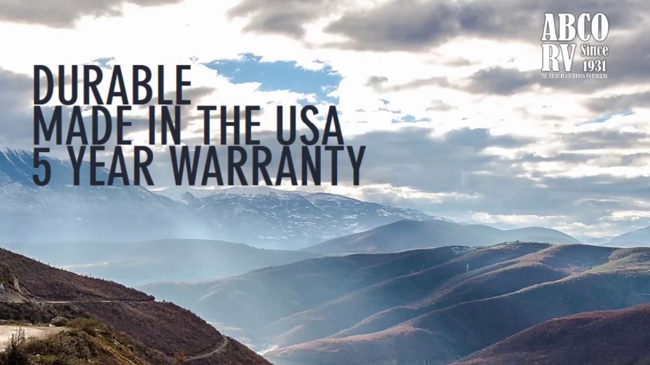 ABCO RV Brass Water Service Panels - YouTube