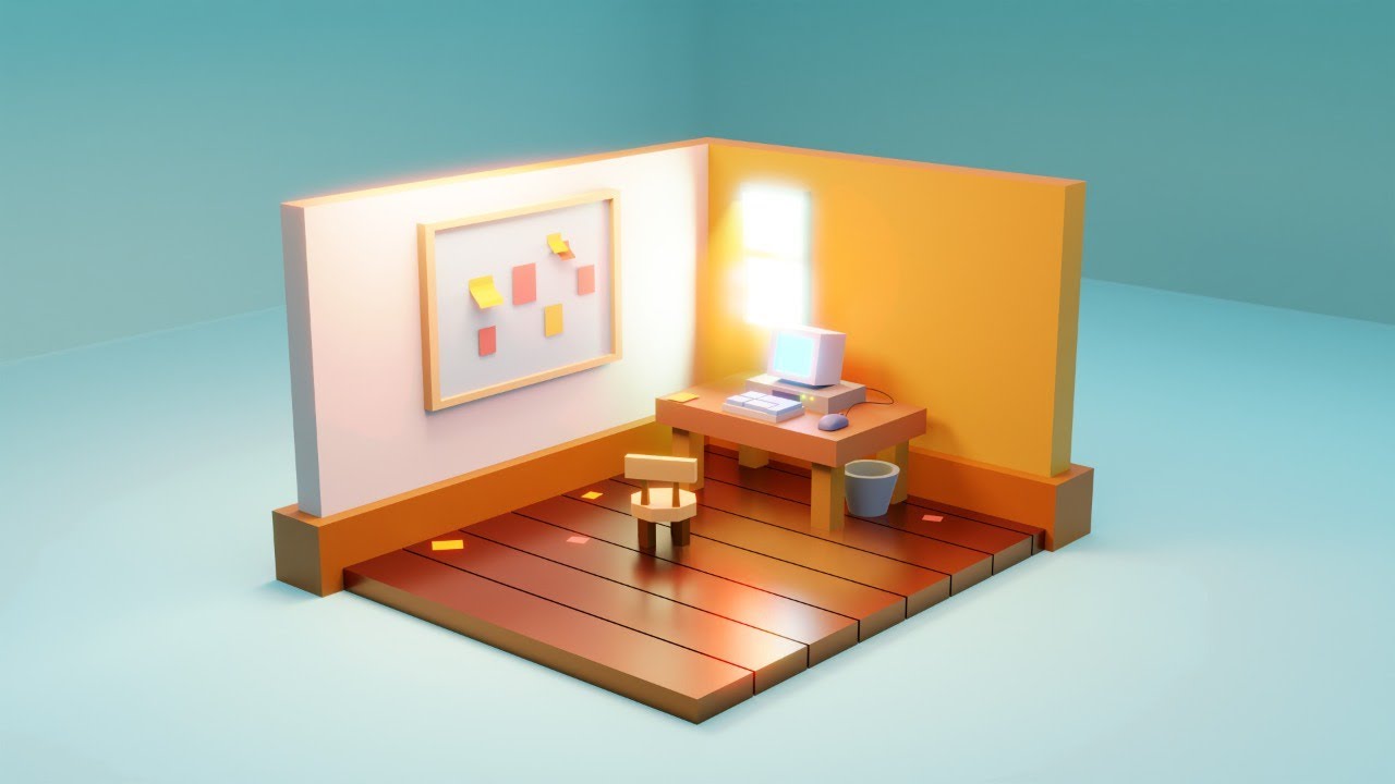 Simple workspace Tutorial | Modelling | Blender | - YouTube