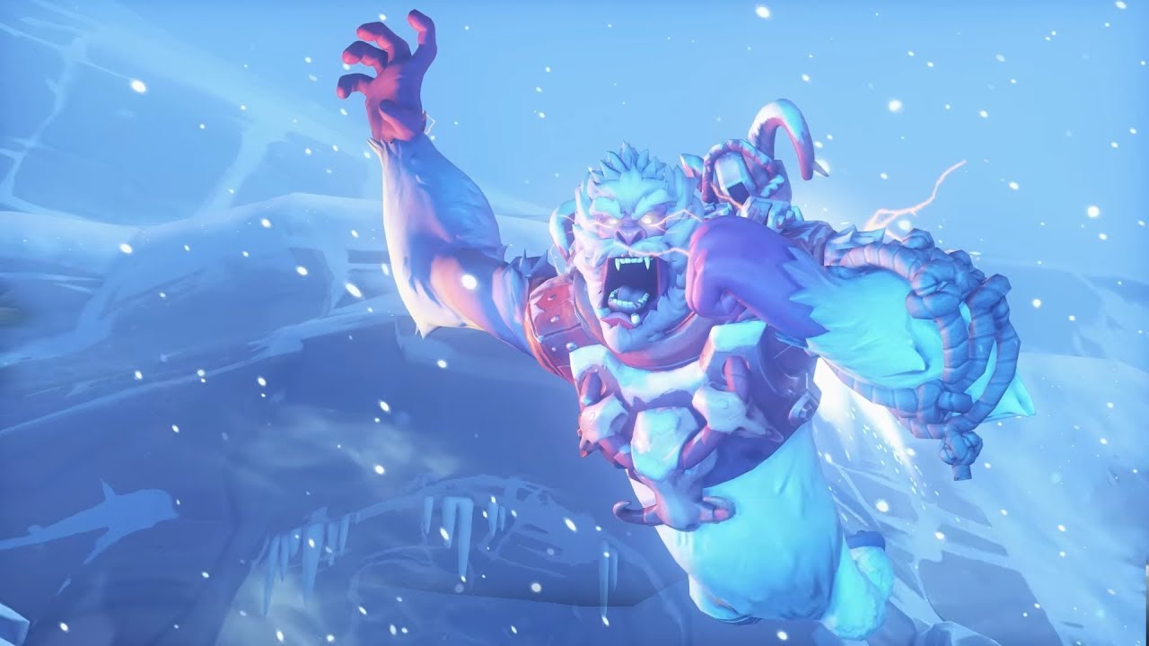 [Overwatch] Winter Wonderland 2017 - Yeti Hunter - Winston - YouTube