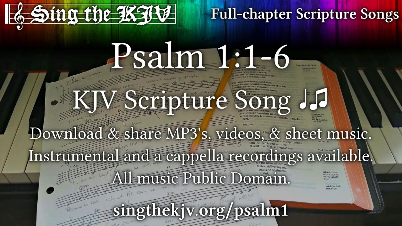 Psalm 1 1 6 KJV Scripture Song Full Chapter YouTube psalm-1-1-6-kjv-scripture-song-full-chapter-youtube
